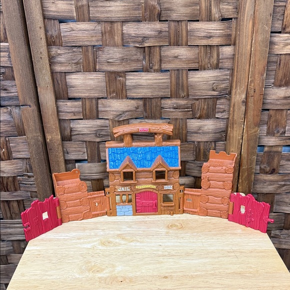 Fisher-Price | Toys | Fisherprice Western Playset With Blue Roof And ...